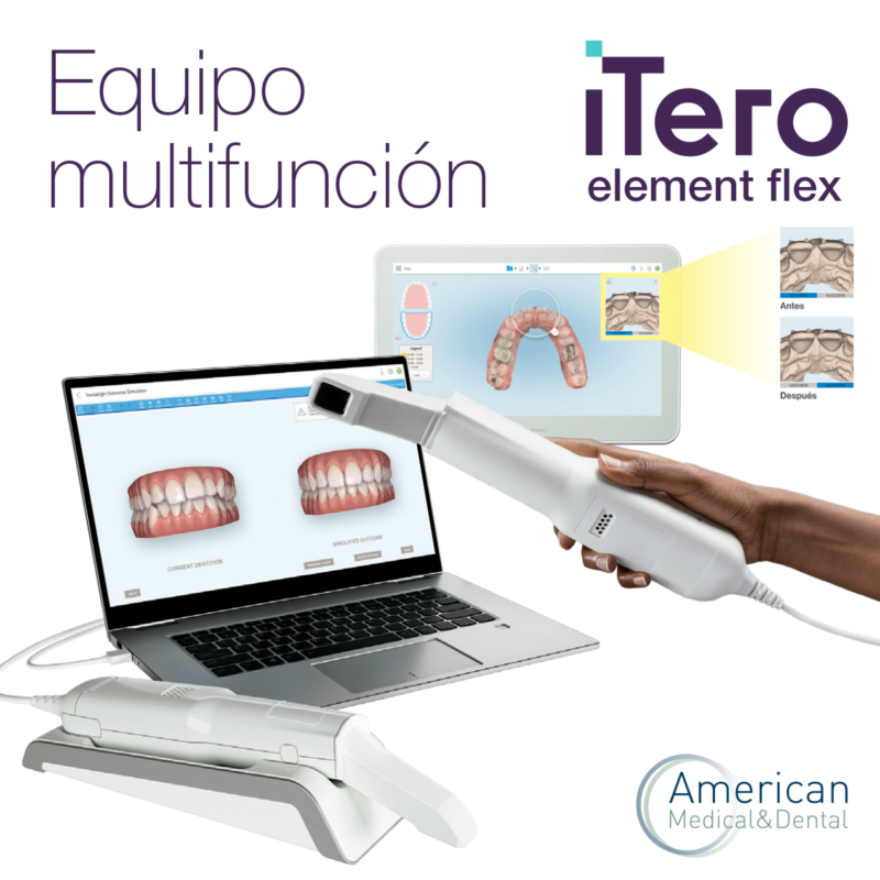 Escáner intraoral iTero Element Flex – El escáner que se mueve contigo