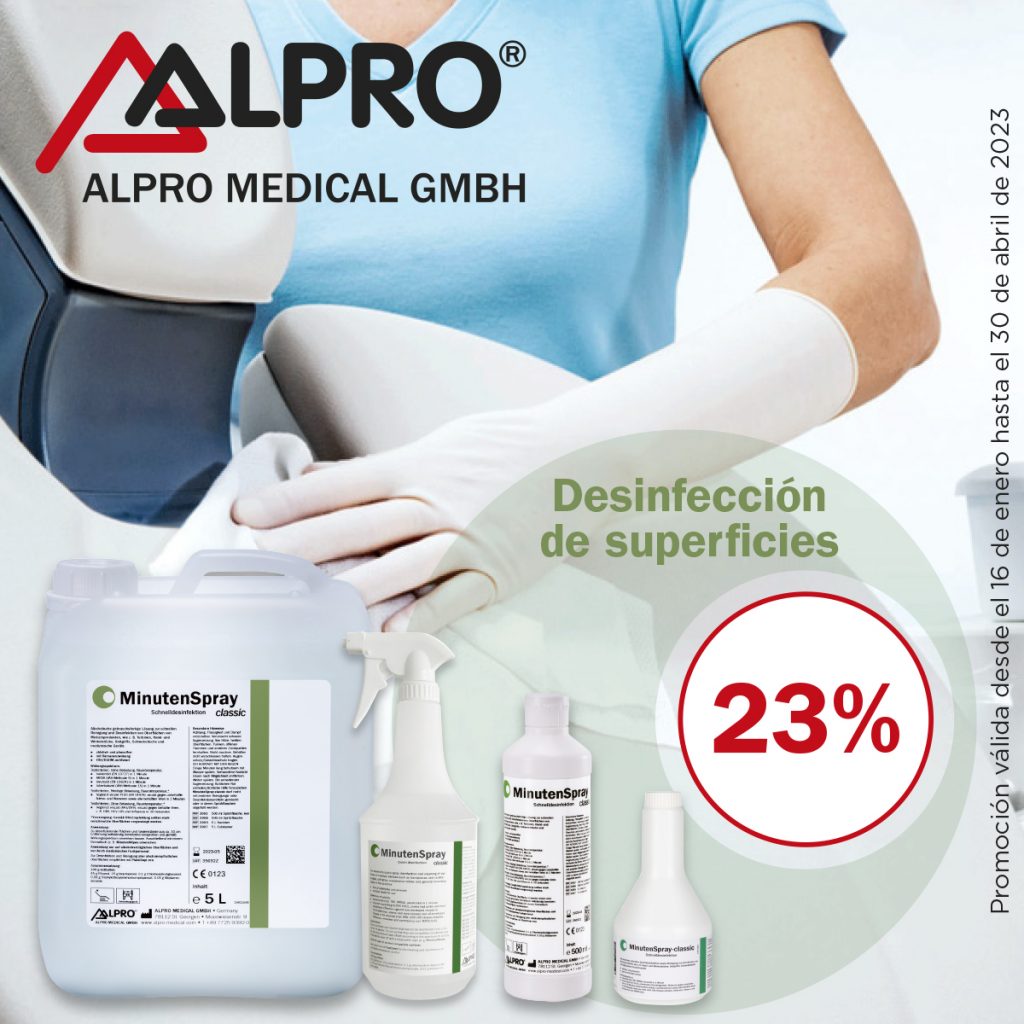 Minuten Spray: el desinfectante ideal para clínicas dentales - American M&D